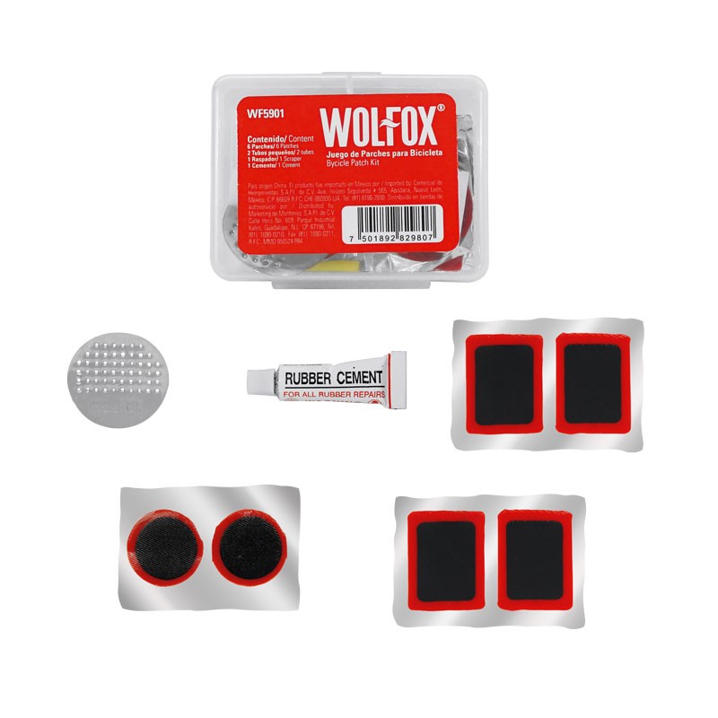 Parche para bicicleta WF5901 Wolfox - C25 POR SIXPLUS1